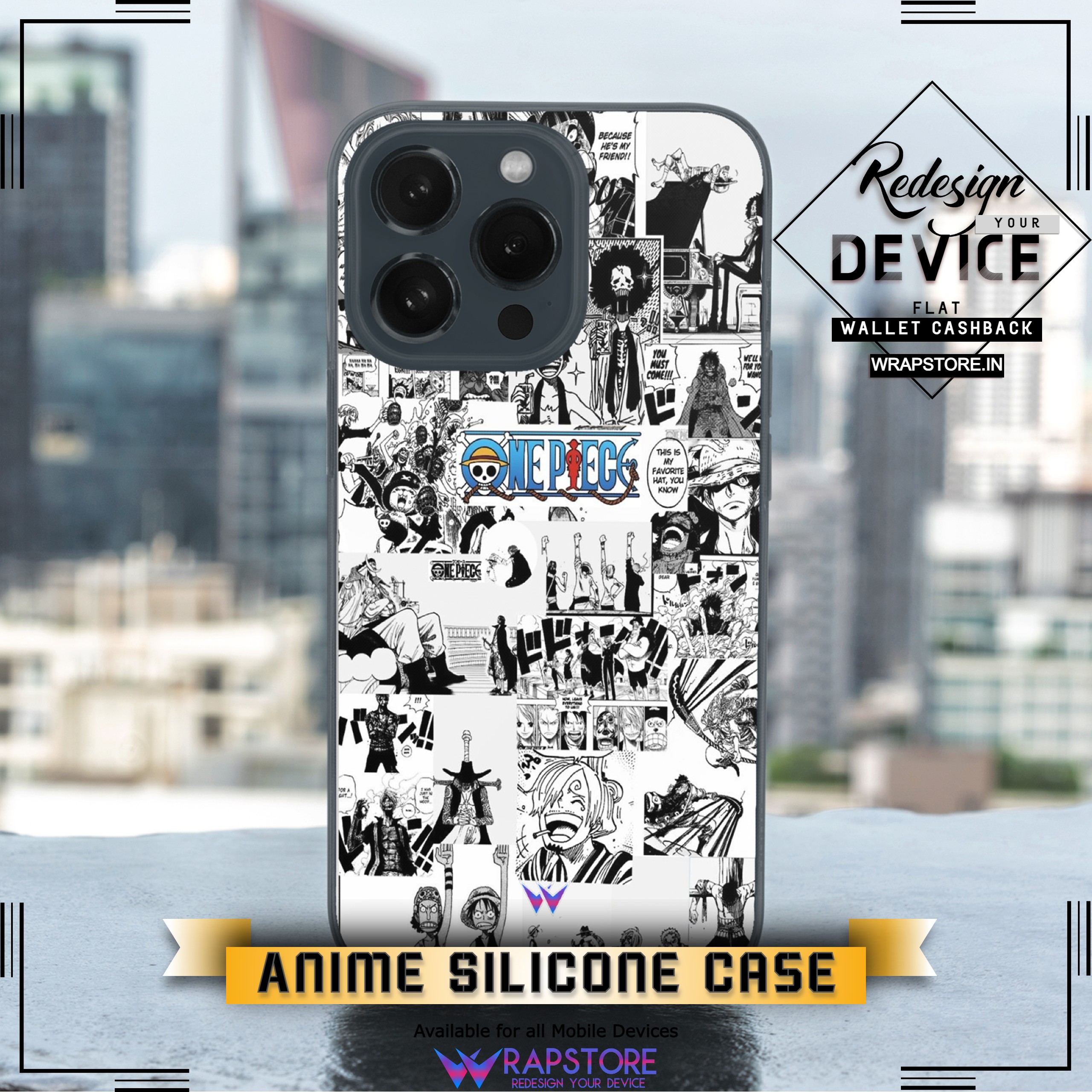 Anime Silicone Case | WRAPSTORE
