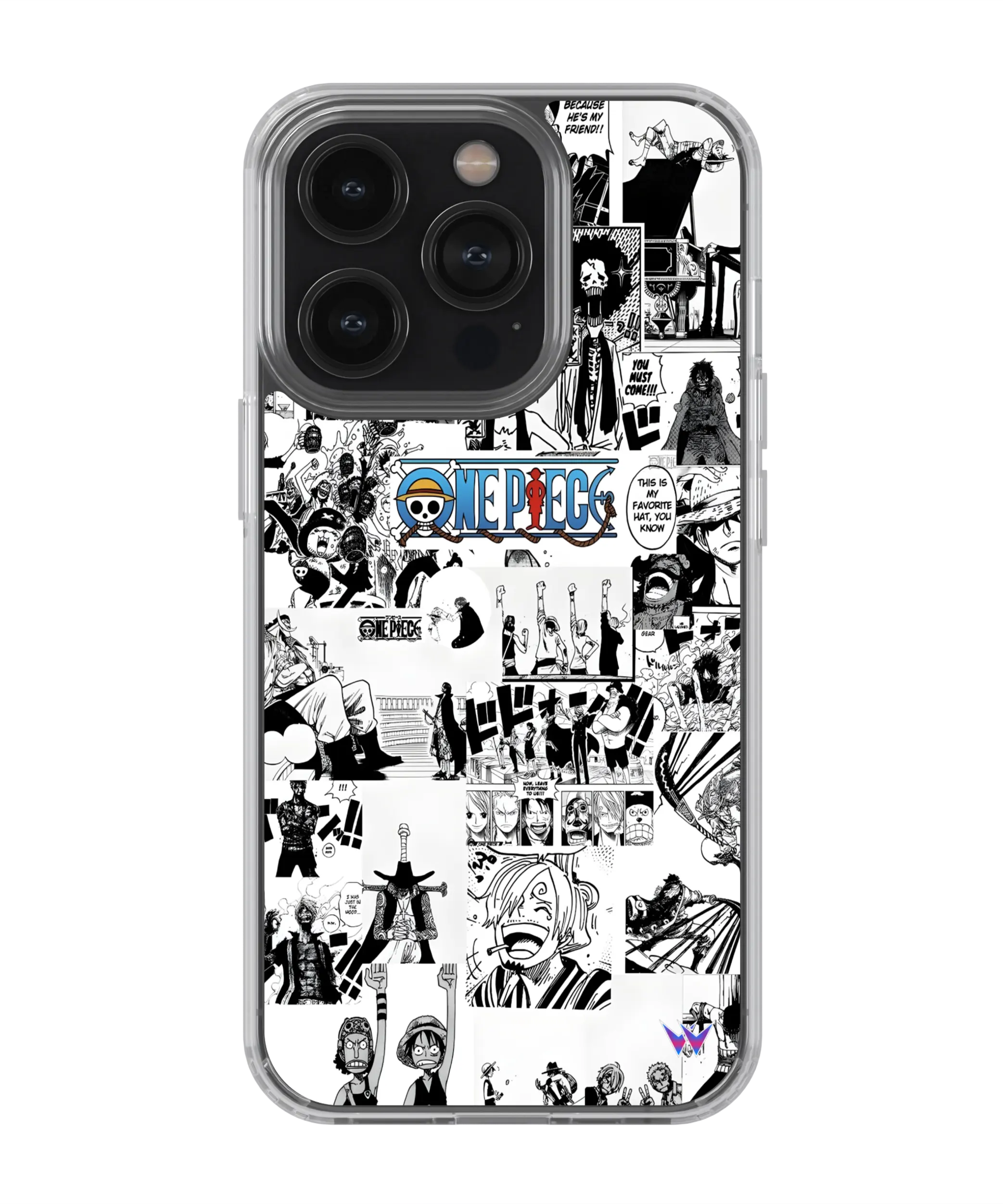 Onepiece Doodle Silicone Case | WRAPSTORE