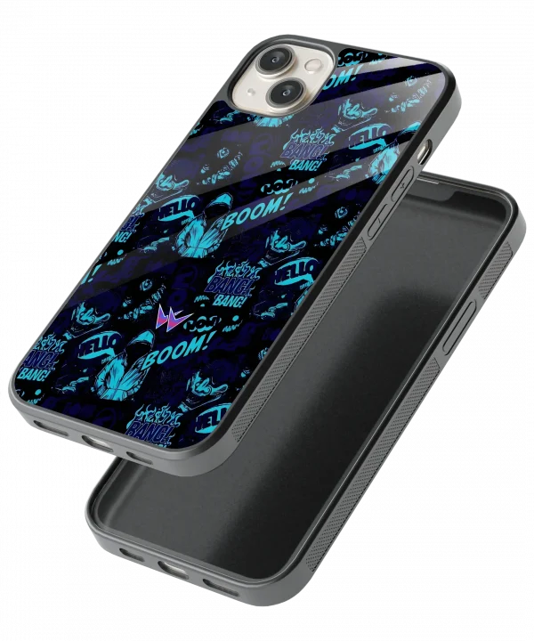 Blue Boom Glass Case | WRAPSTORE