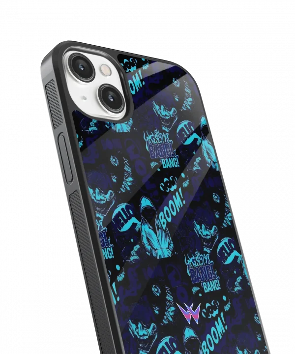 Blue Boom Glass Case | WRAPSTORE