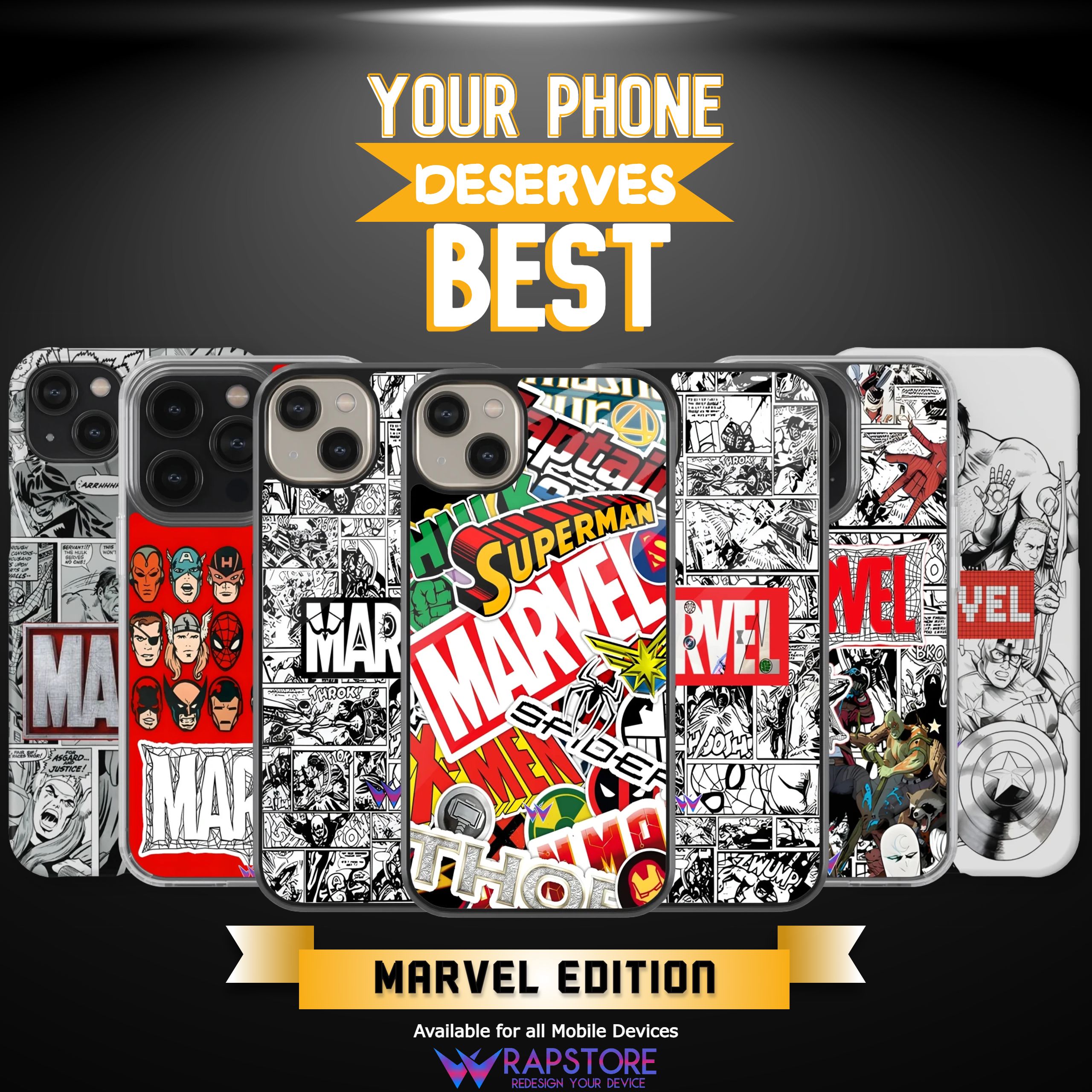 Superhero Edition - Premium Phone Cases - WRAPSTORE