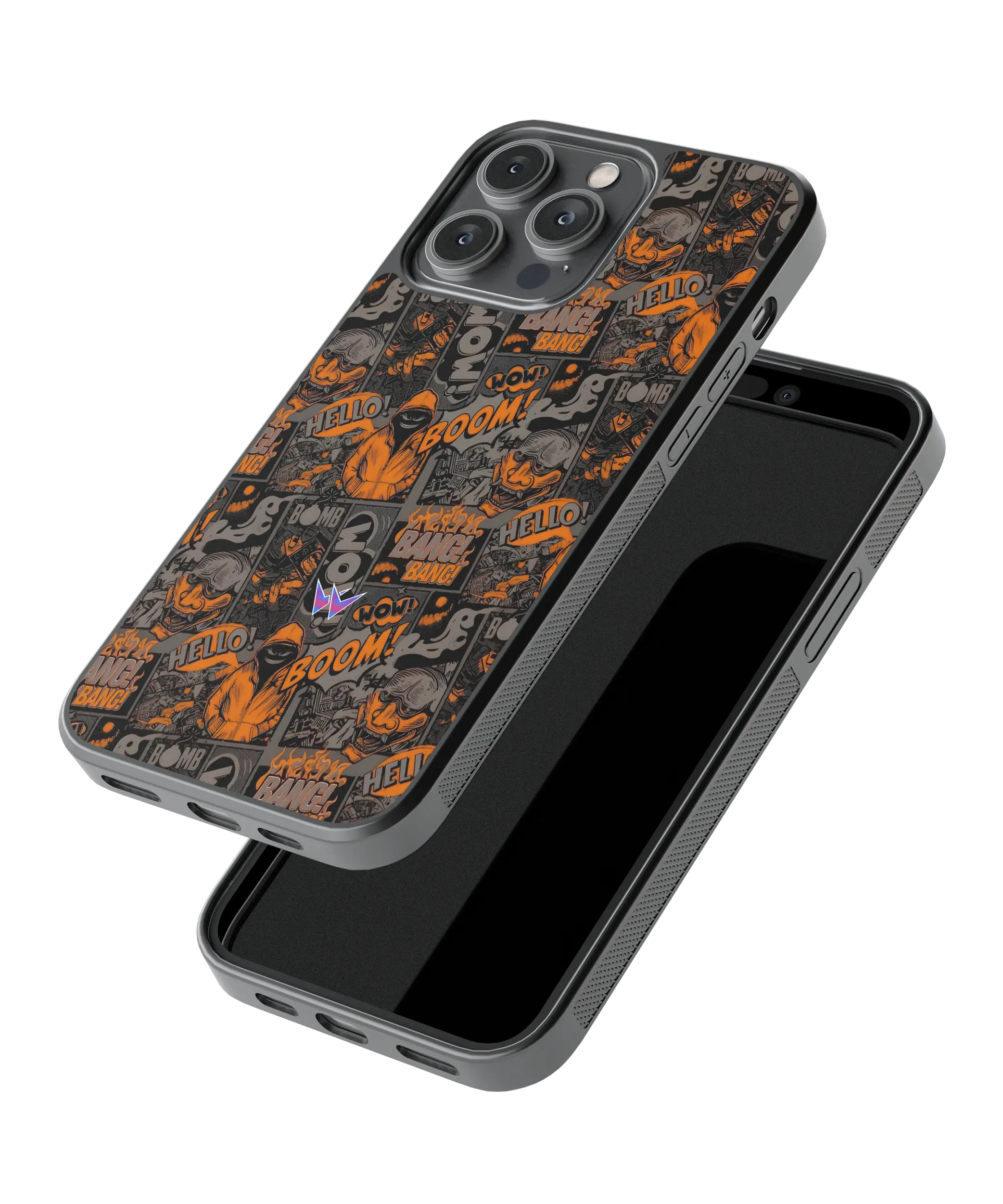 Orange Boom Hybrid Hard Case | WRAPSTORE